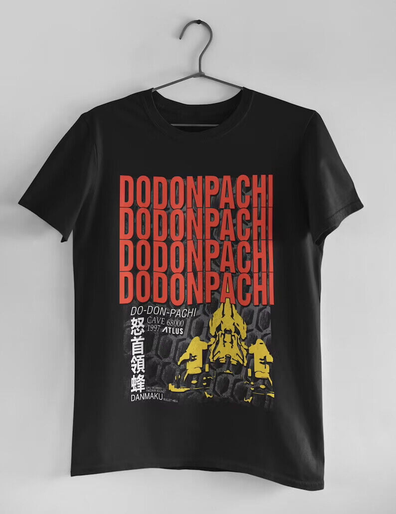 Dodonpachi Unisex T-Shirt - Cave - STG - Shmup - Shooter - Arcade ...
