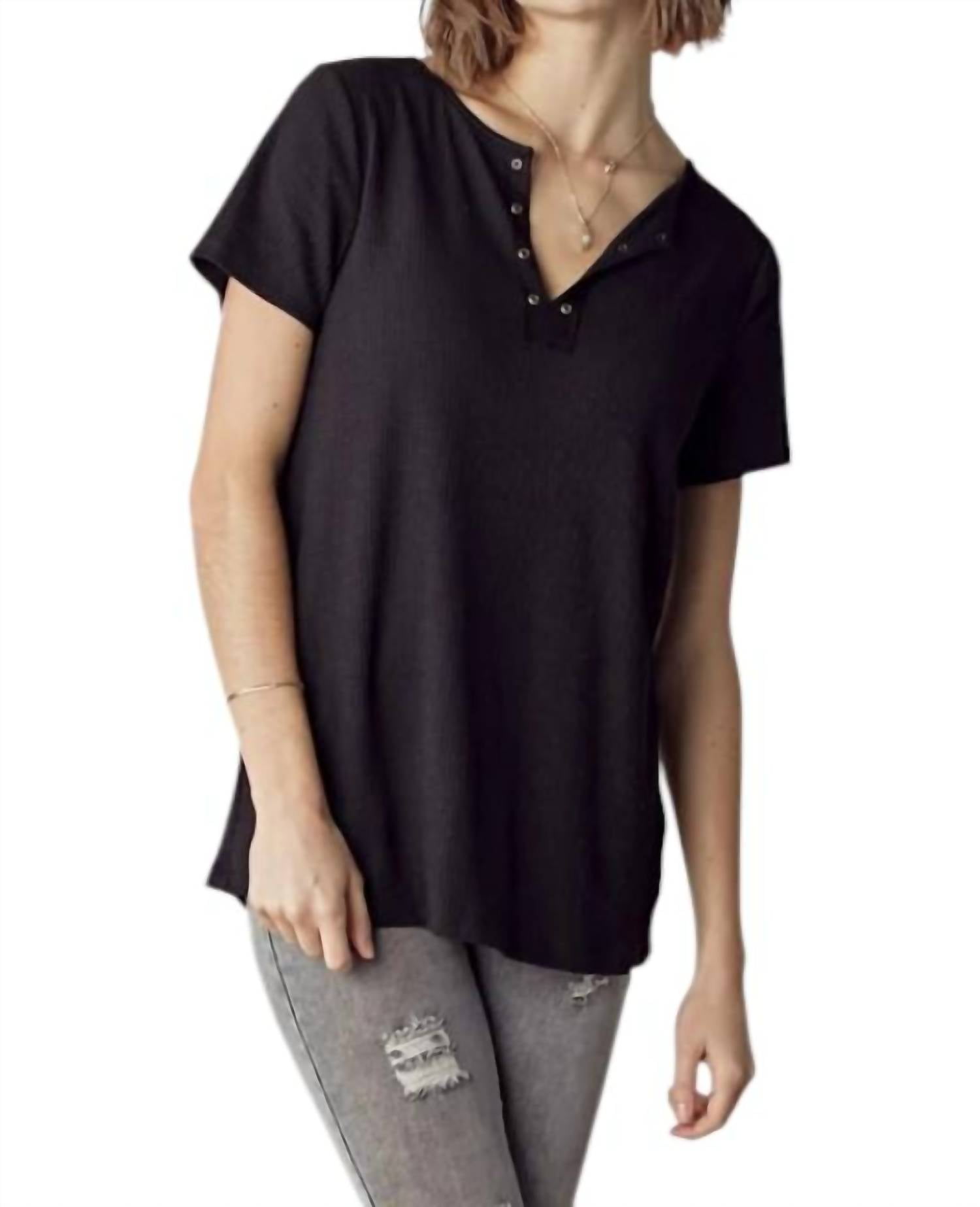 Doe and Rae I'm Yours Eyelet Top - Walmart.com