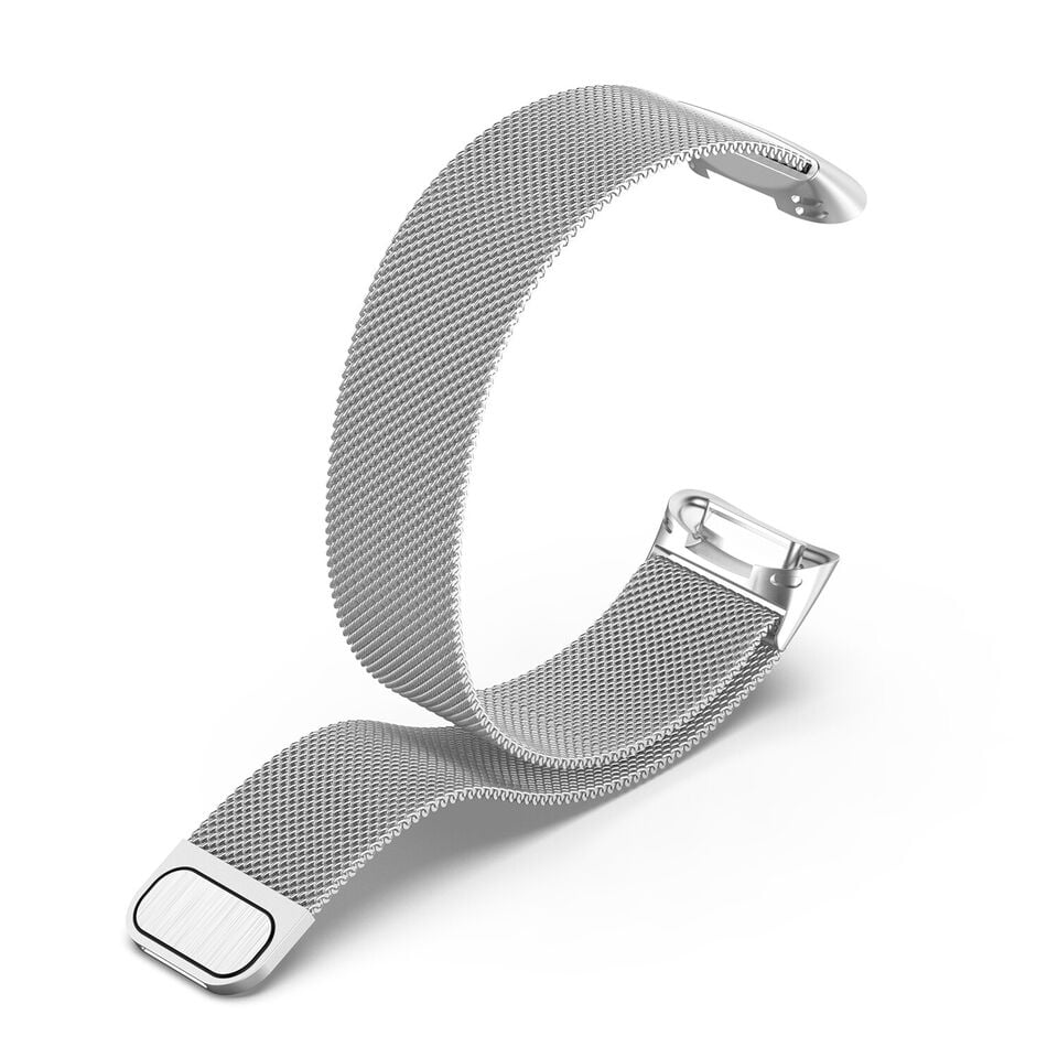 FIEWESEY Mesh Watch Band for Charge 5 Charge 6 Replacement Metal Bands ...