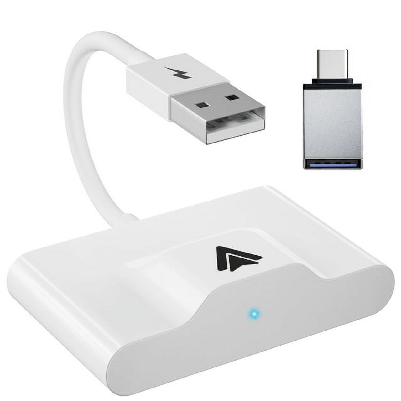 FIEWESEY Wireless Android Auto Adapter,Wireless Android Auto Dongle ...