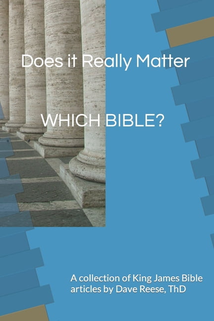 Does It Really Matter Which Bible? - Walmart.com