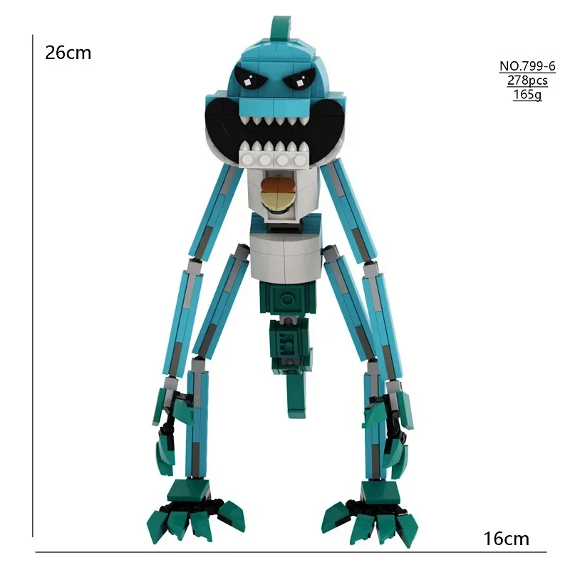 Doeys The Doughmans Building Block Pianosauruses Nightmared Critter ...