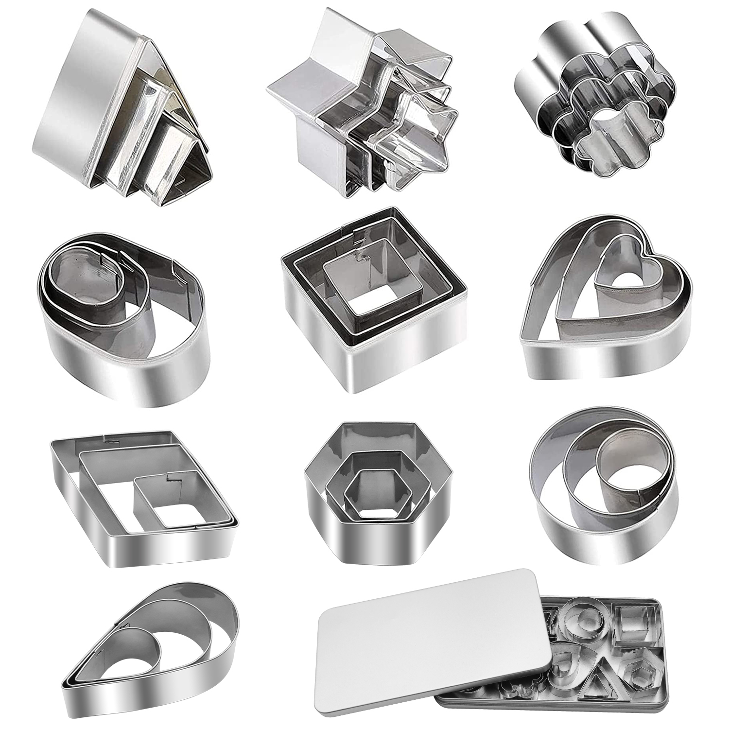 Easter Bunny Body Cookie Cutter 4.25 in B1554 - Foose Cookie Cutters ...