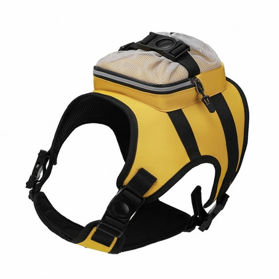 Dog Adjustable Training Vest Harness Backpack Belt Comfortable Dog Vest ...