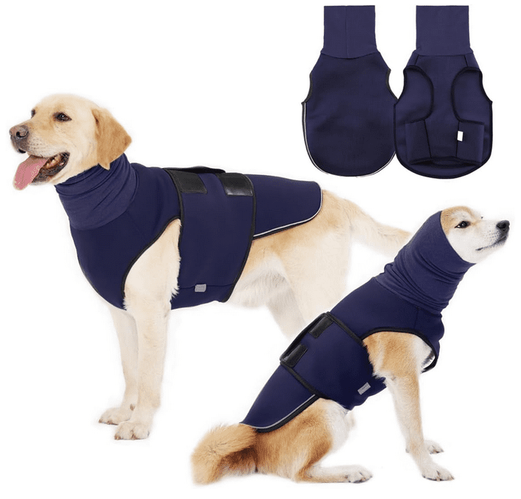Dog Anxiety Vest, Reflectiveanxiety Vest for Dogs, Breathable Dog ...