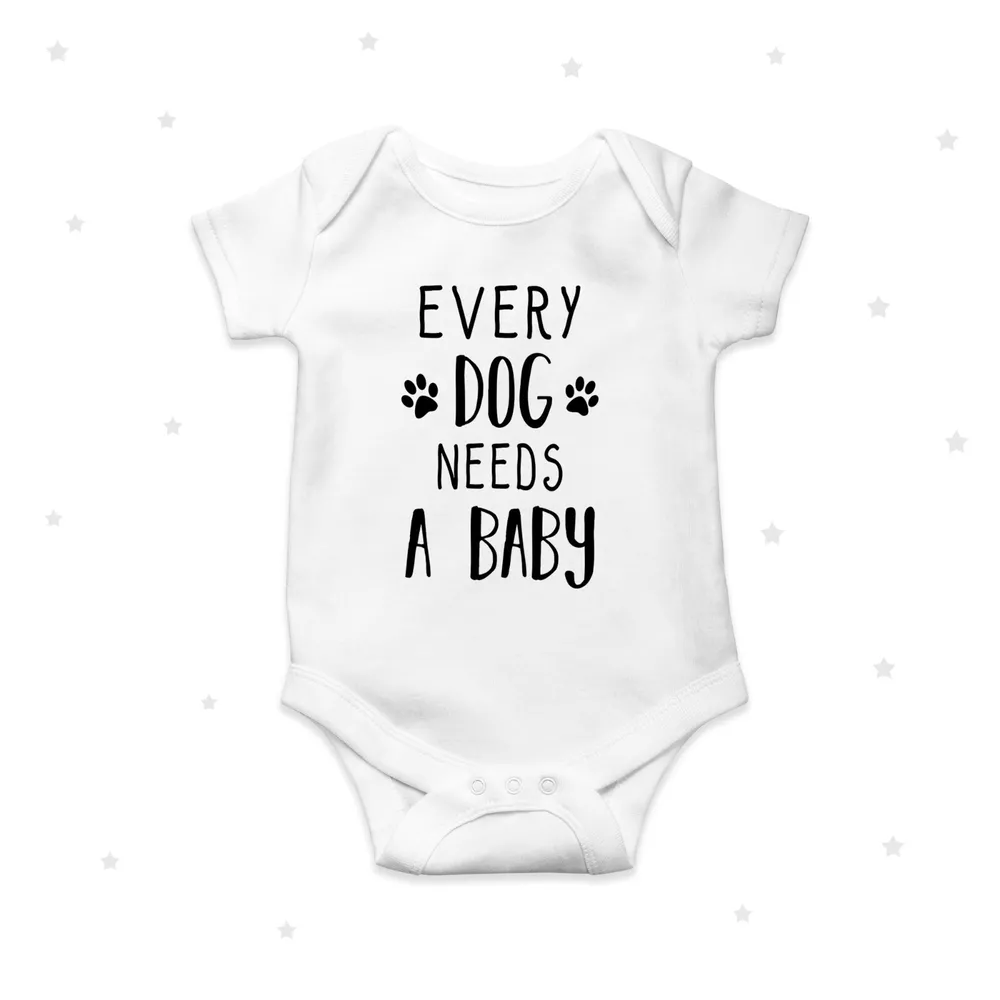 Dog Baby Bodysuit Baby Announcement Puppy Newborn Gifts Cute And Cool Baby Bodysuit, Cute ...