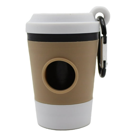 Dog Bag Holder Coffee Cup Dog Poop Bag Dispenser Doggie Organizer With ...