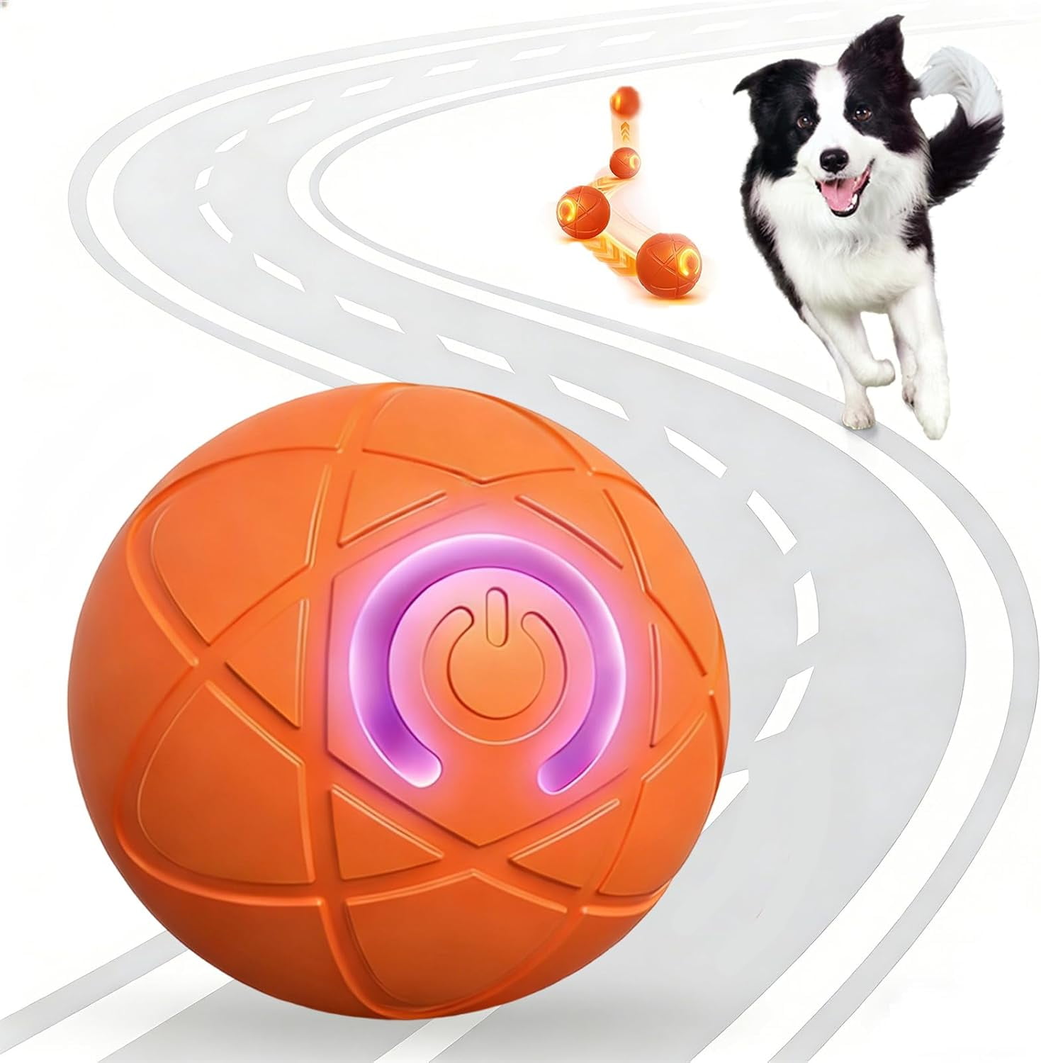 Dog Ball, Motion Activated Dog Toys, Automatic Vibrating Electric ...