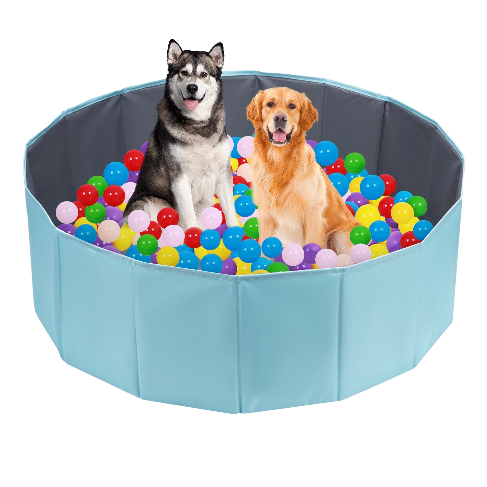 Dog Ball Pit, Foldable Ball Pit for Dogs, Ball Pit for Dogs, Dog Ball ...