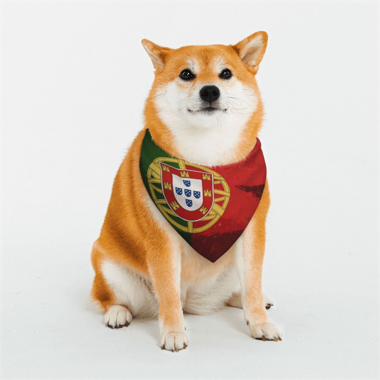 Dog Bandana Washable Headband Scarf Portugal Portuguese Flag Pet Scarf ...