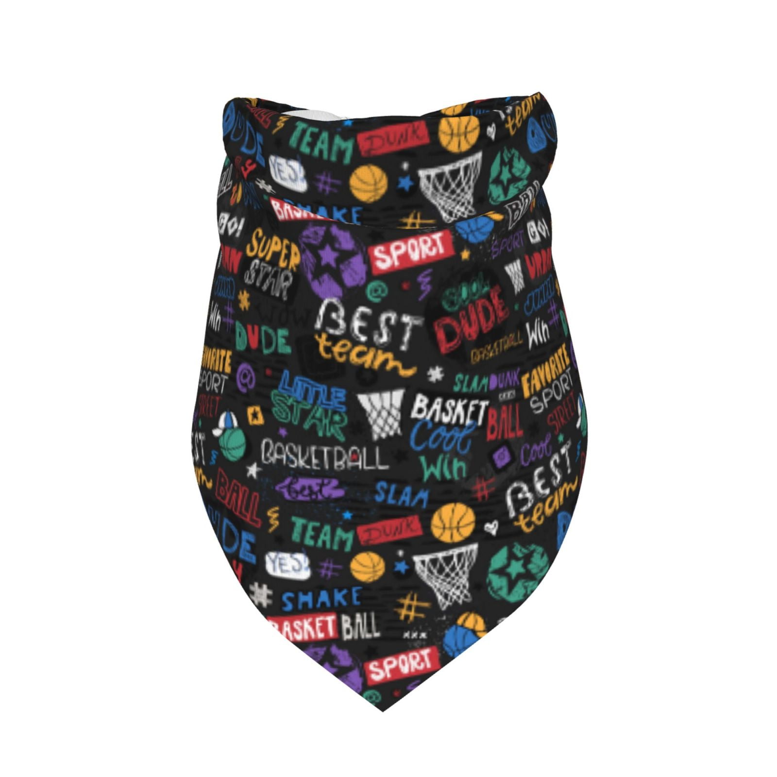 Dog Bandanas, Basketball Adjustable Dog Scarf Triangle Bib Handkerchief ...