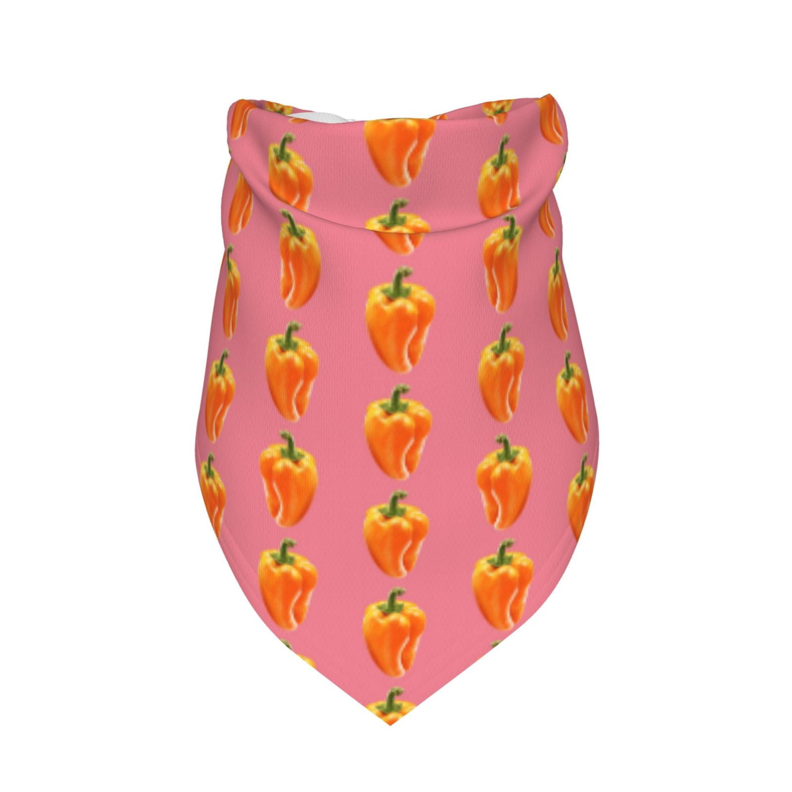 Dog Bandanas, Bell Pepper hilarious Adjustable Dog Scarf Triangle Bib ...