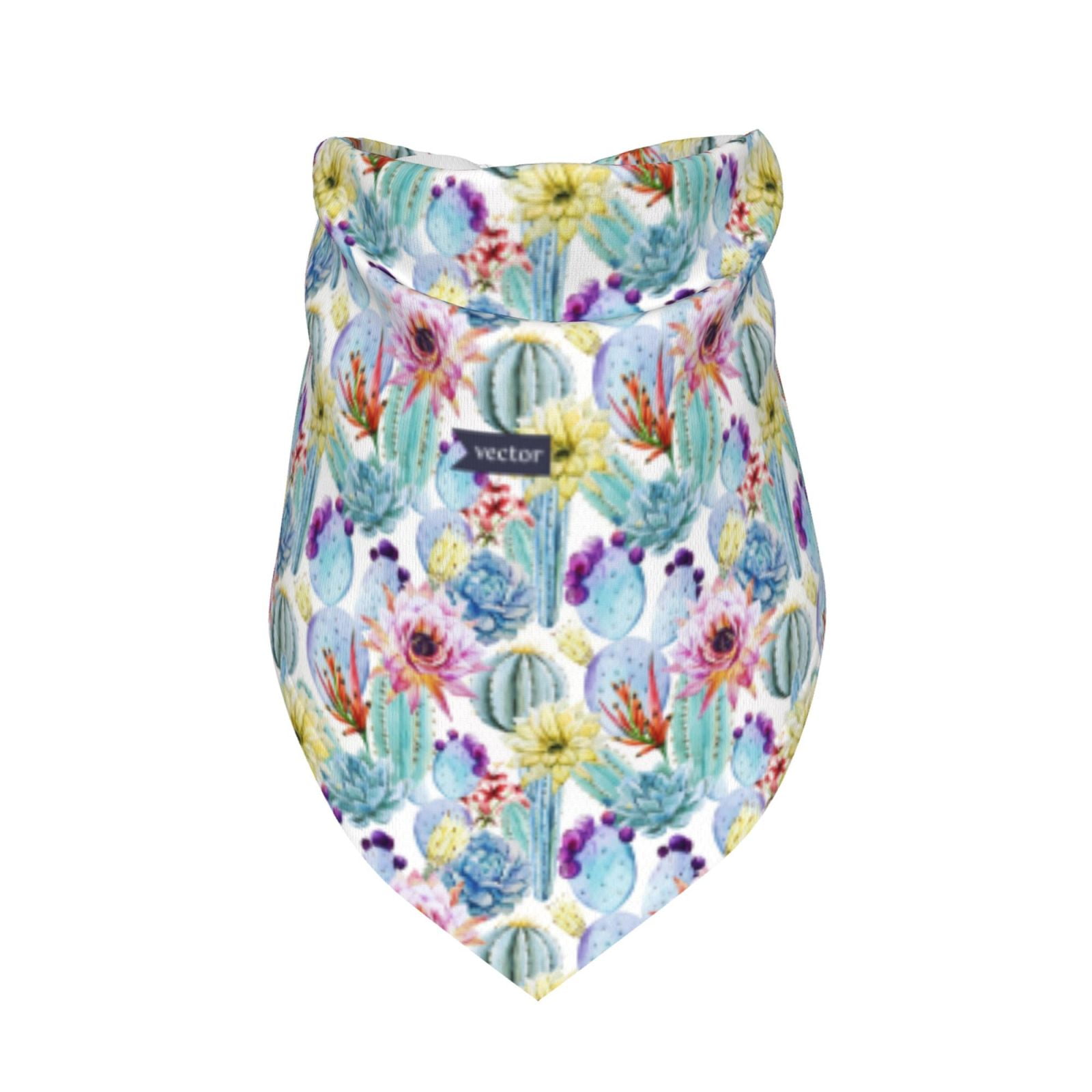 Dog Bandanas, Cactus1 Adjustable Dog Scarf Triangle Bib Handkerchief ...