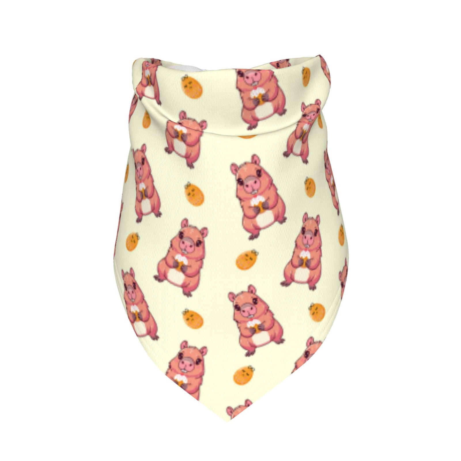 Dog Bandanas, Capybaras Easter Eggs Adjustable Dog Scarf Triangle Bib ...