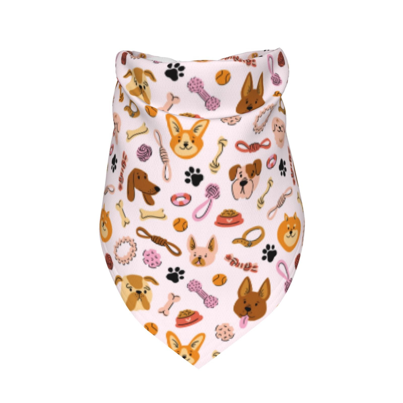 Dog Bandanas, Cute Dog Adjustable Dog Scarf Triangle Bib Handkerchief ...