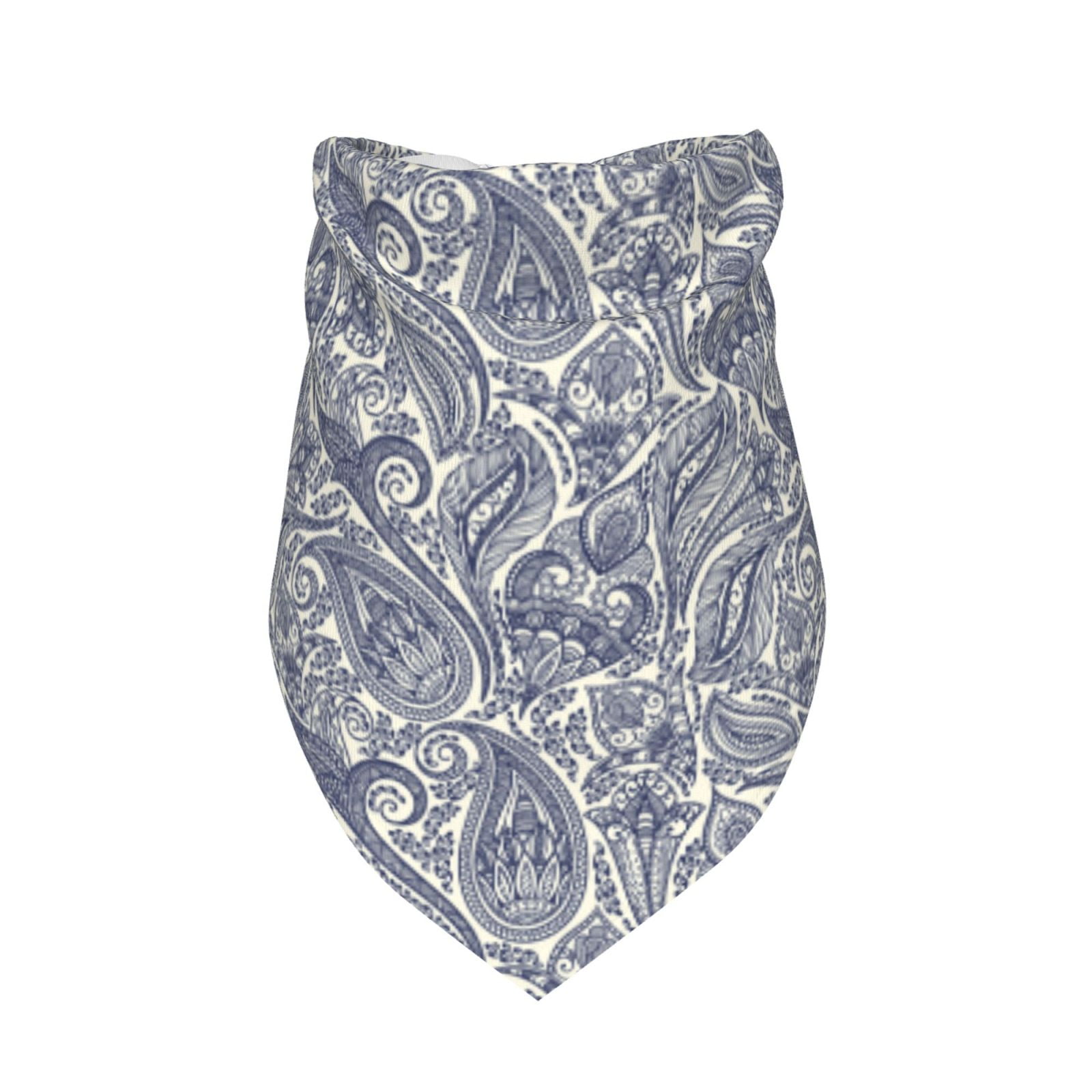 Dog Bandanas - Paisley Pattern No.9018 Washable Handkerchief Scarf ...