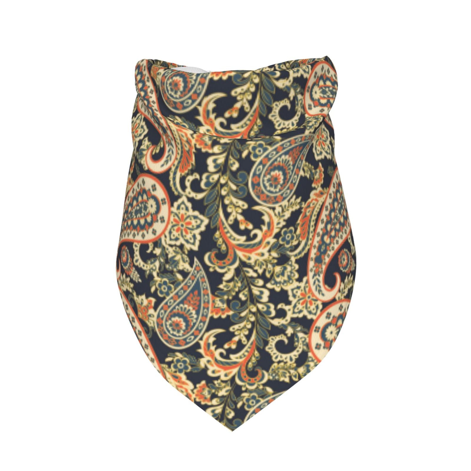 Dog Bandanas - Paisley Pattern No.9086 Washable Handkerchief Scarf ...