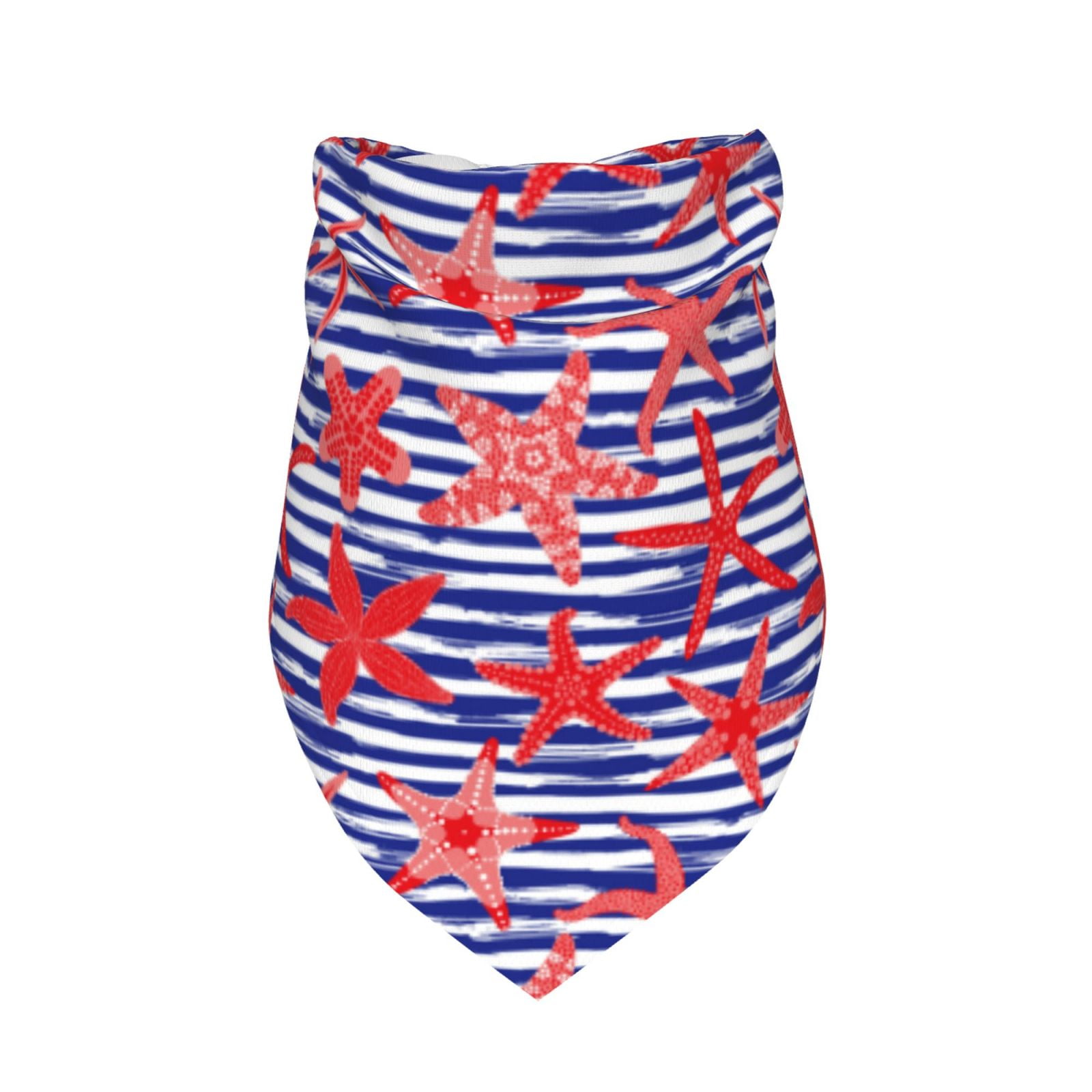 Dog Bandanas - Sea Stars Washable Handkerchief Scarf Triangle Bandanas ...