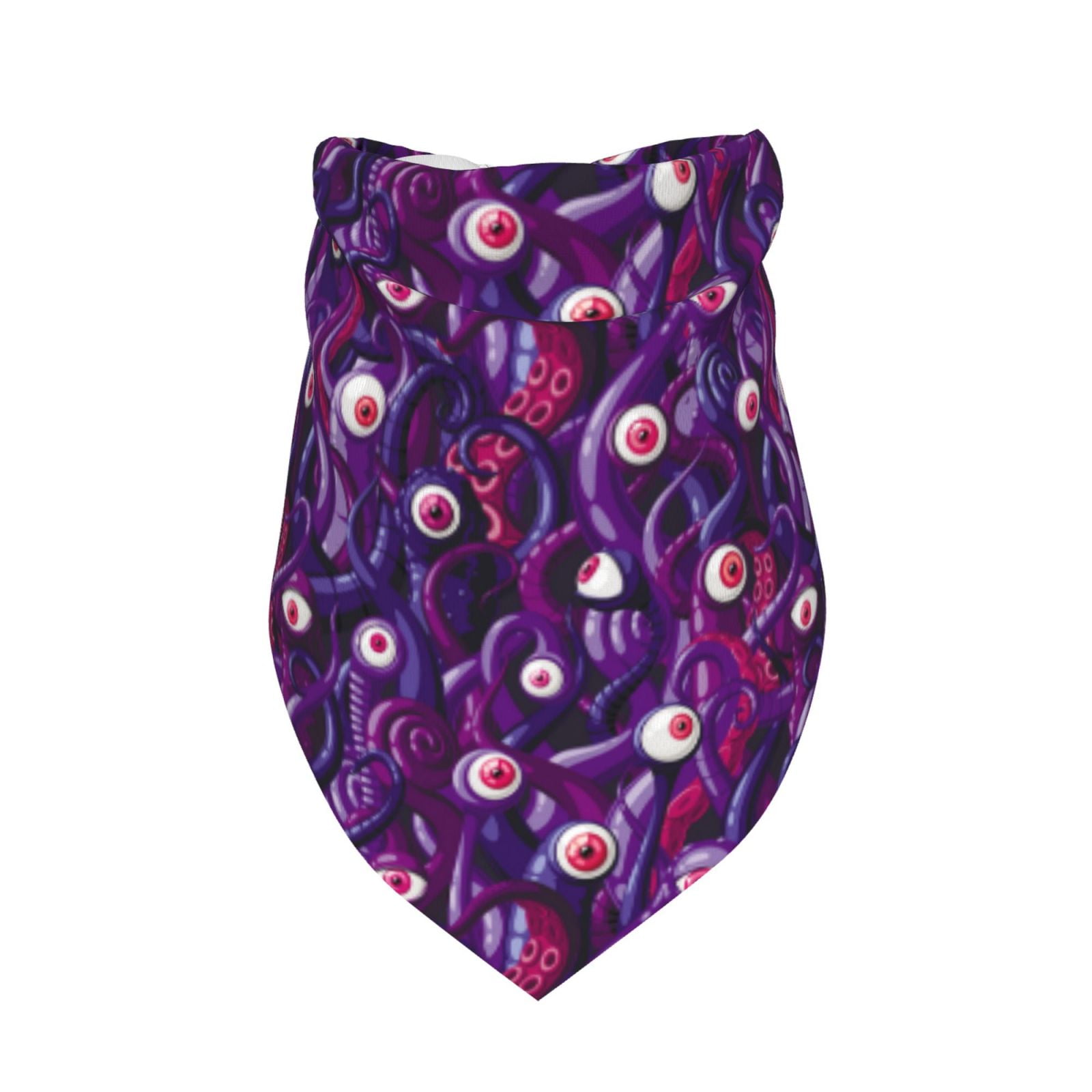 Dog Bandanas, Space eye Pattern Adjustable Dog Scarf Triangle Bib ...