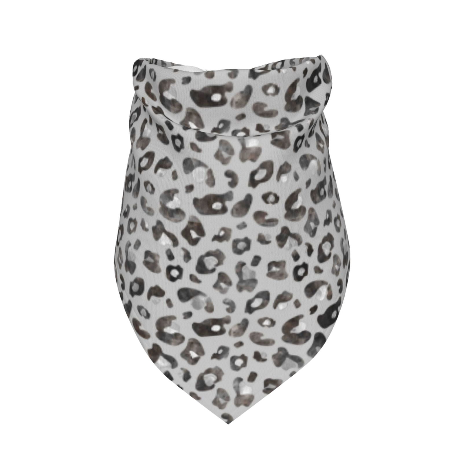 Dog Bandanas, Wild Animal Leopard Print Dog Bandana Boy Girl for ...