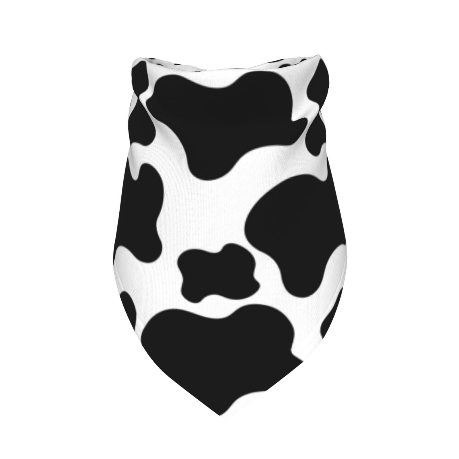 Dog Bandanas, cow spots pattern Adjustable Dog Scarf Triangle Bib ...