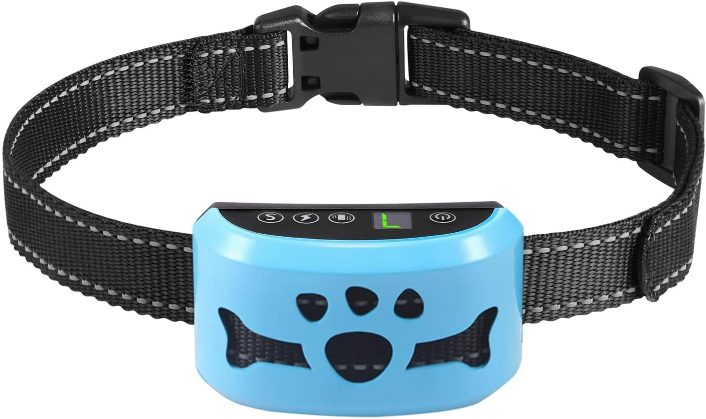 Dog Bark Collar, Anti Bark Collars for Large Medium Small Dogs with 7 ...