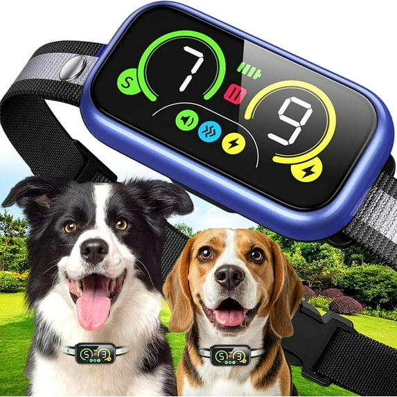 Dog Bark Collar for Large Medium Small Dogs, Smart Barking Collar, Effective No Bark Collar with ...