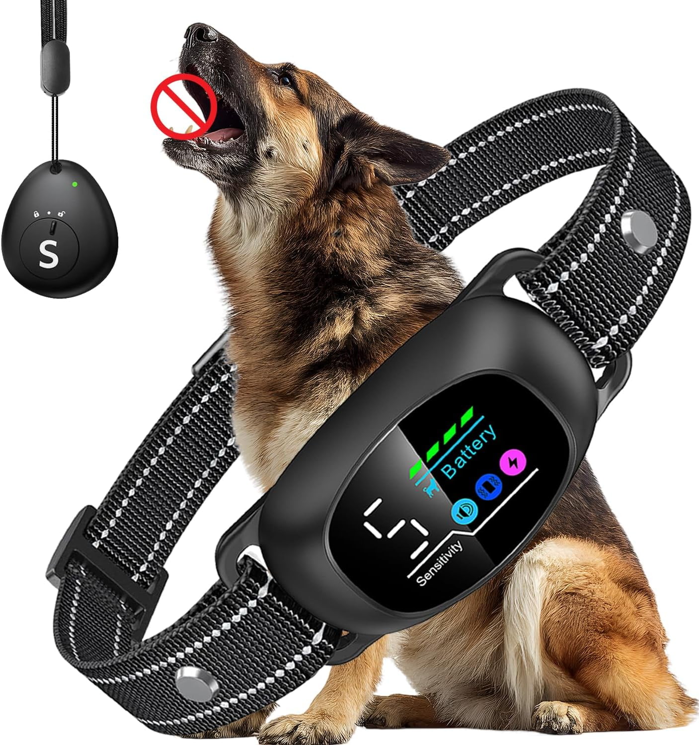 Dog Bark Collar with Remote – 2-in-1 Automatic & Manual Modes, Smart ...