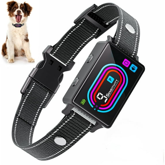 Dog Bark Collar, Smart Bark Collar for Dogs 5-130 lbs, 9 Sensitivity ...