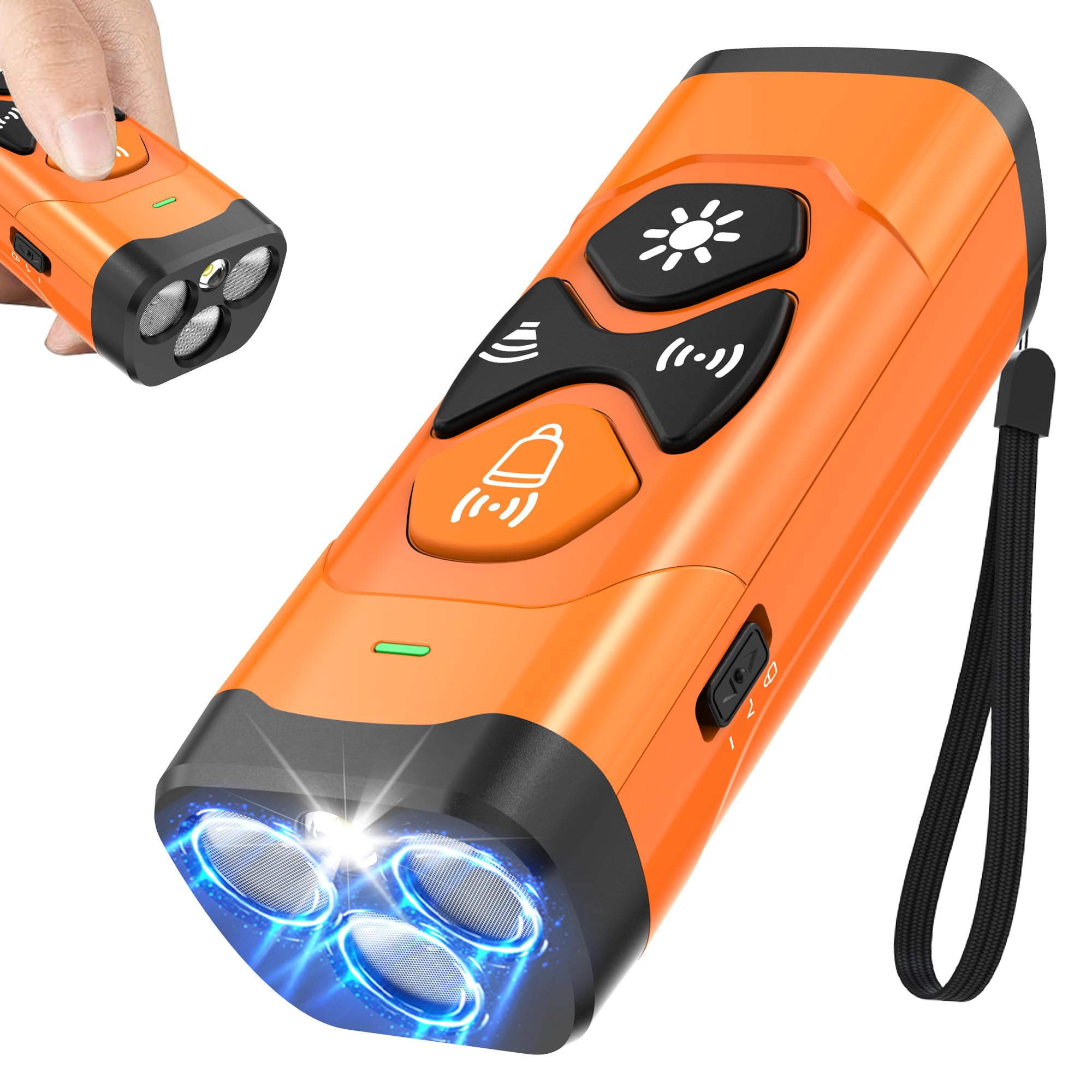 Dog Bark Deterrent Device, 2025 Upgrade Anti-Barking Device for Stop ...