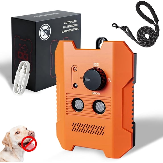 Dog Bark Deterrent Devices, Ultrasonic Dog Anti Barking Device with 3 ...