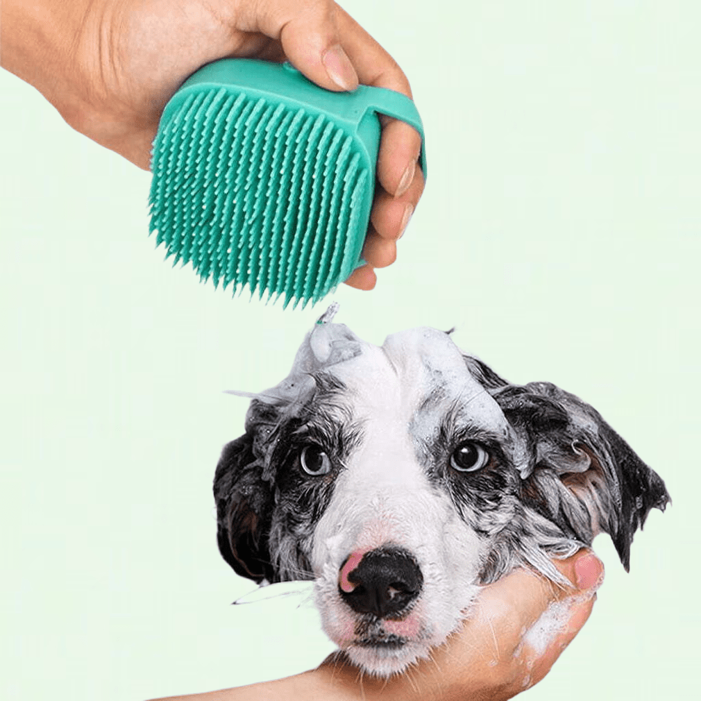 Dog Bath Brush,Dog Scrubber Best Pet Bathing Tool for Dogs,Soft ...