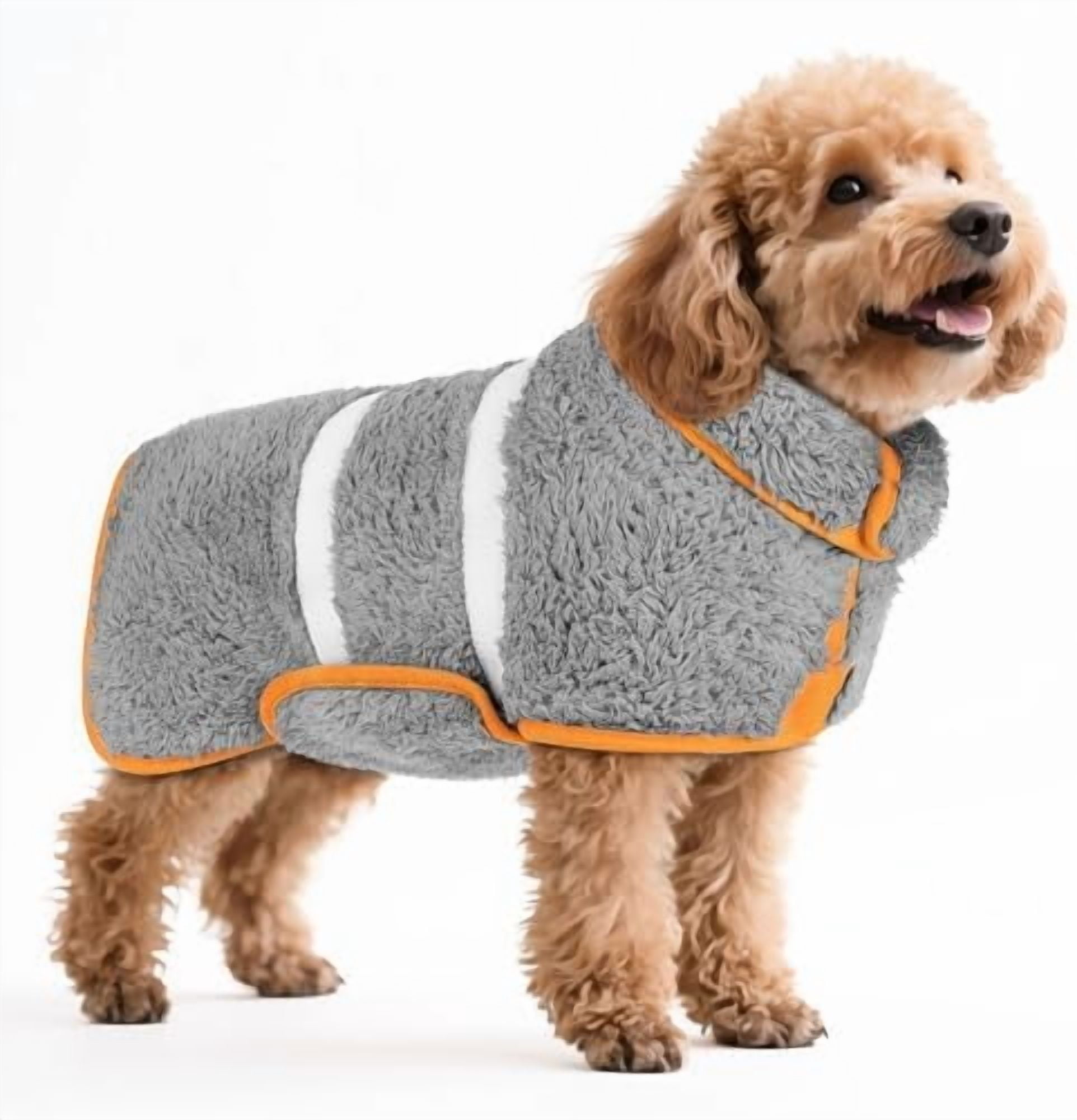 Dog Bathrobe, Quick Drying Super Absorbent Dog Robes for After Bath ...