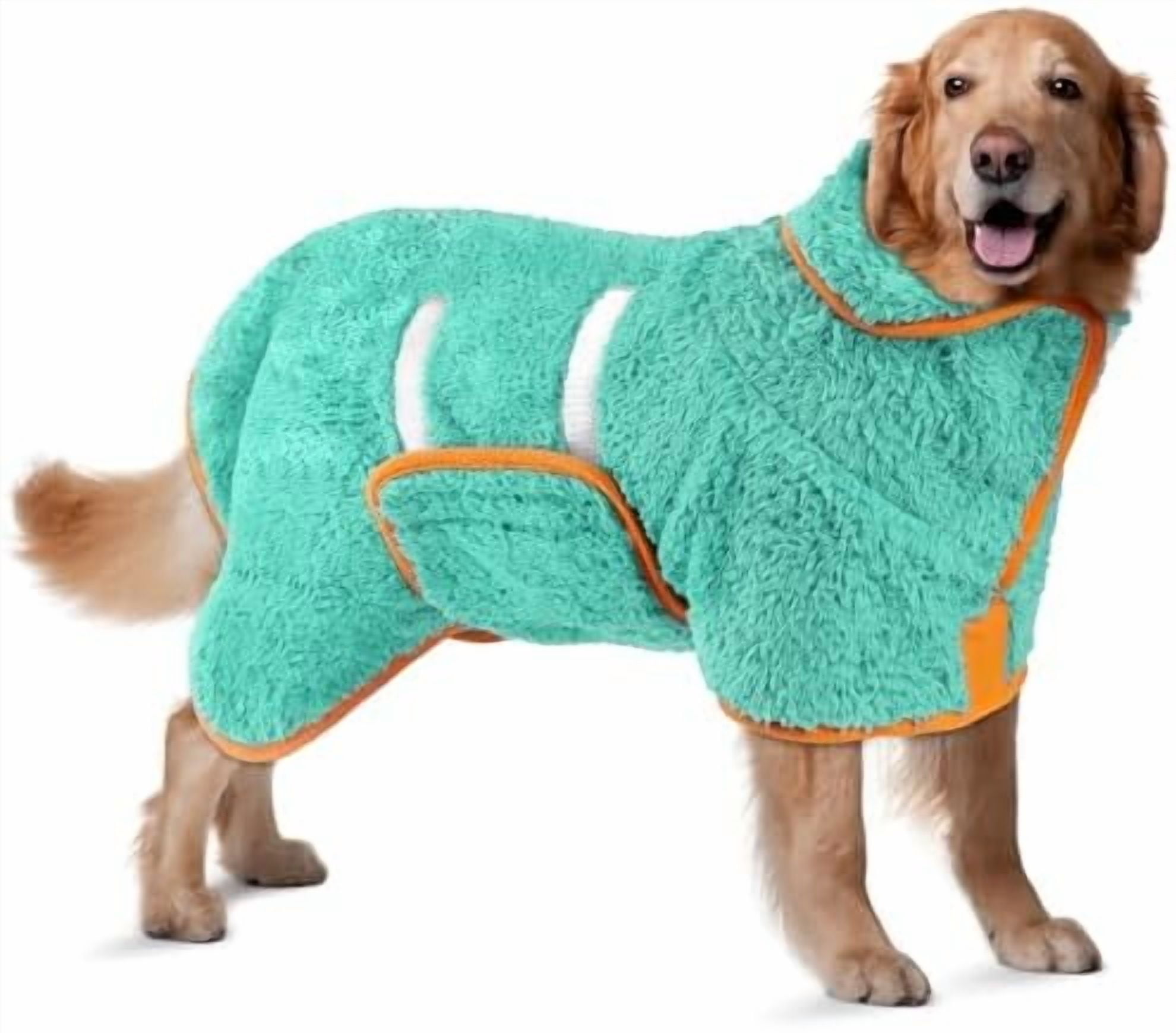 Dog Bathrobe, Quick Drying Super Absorbent Dog Robes for After Bath ...