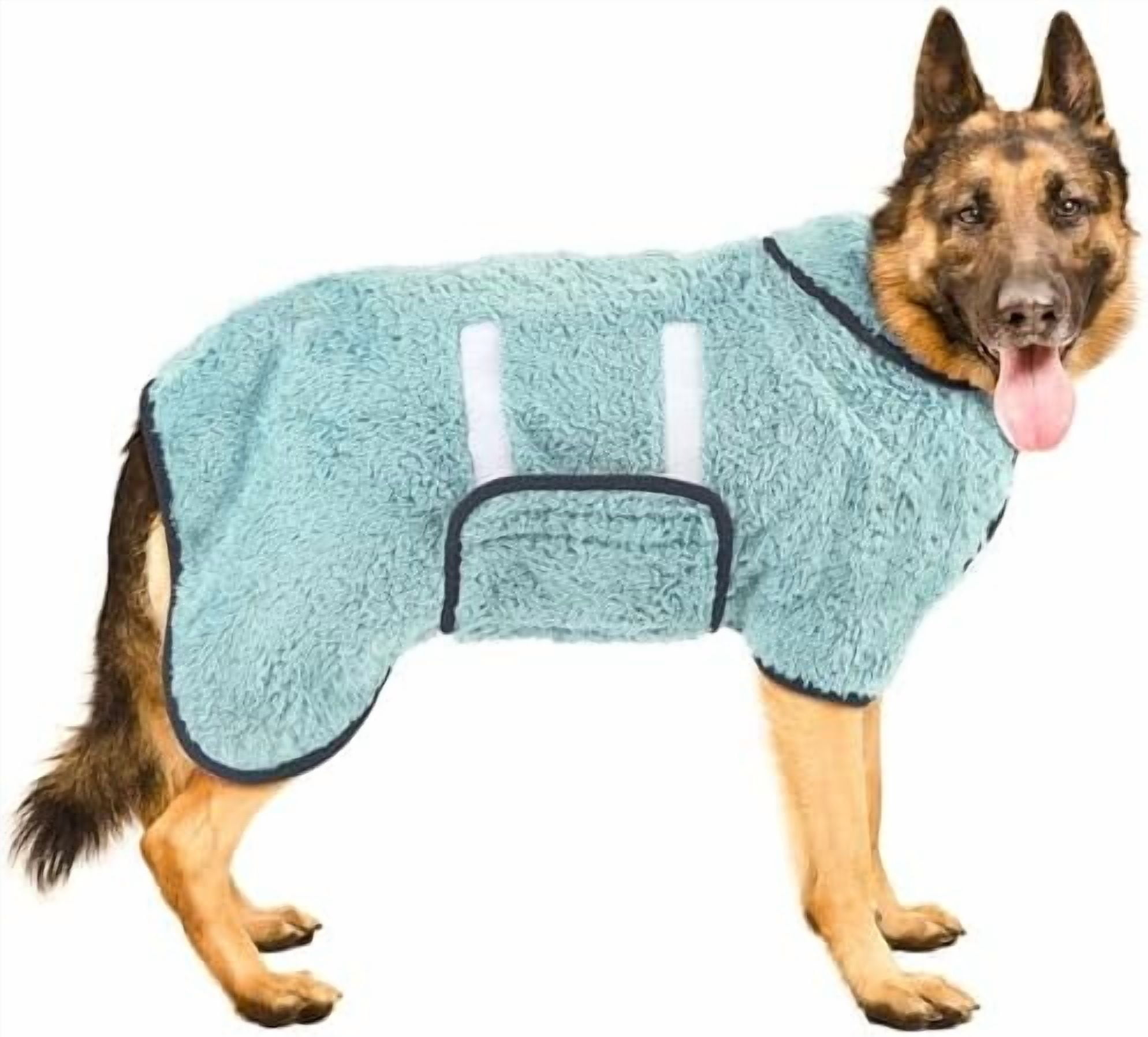 Dog Bathrobe, Quick Drying Super Absorbent Dog Robes for After Bath ...