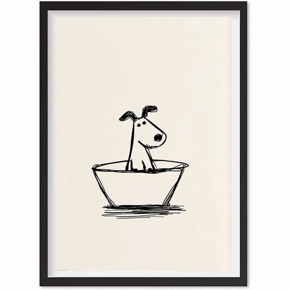 Cat Poster Animal Bathroom Poster Bath Gift Bath Wall Decor Bathroom ...