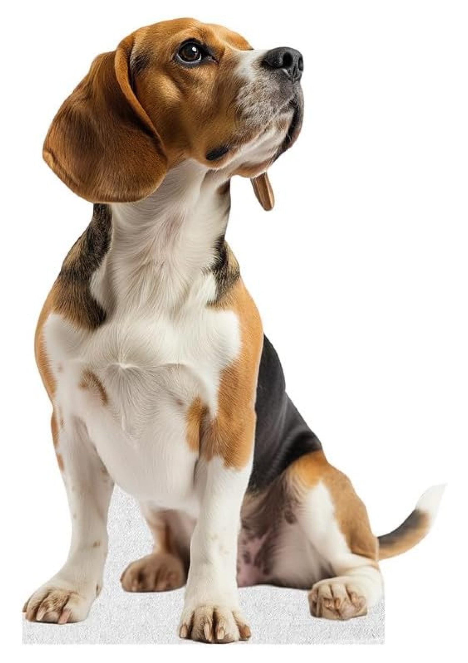 Dog - Beagle - Life Size Cardboard Cutout Standup People with Support ...