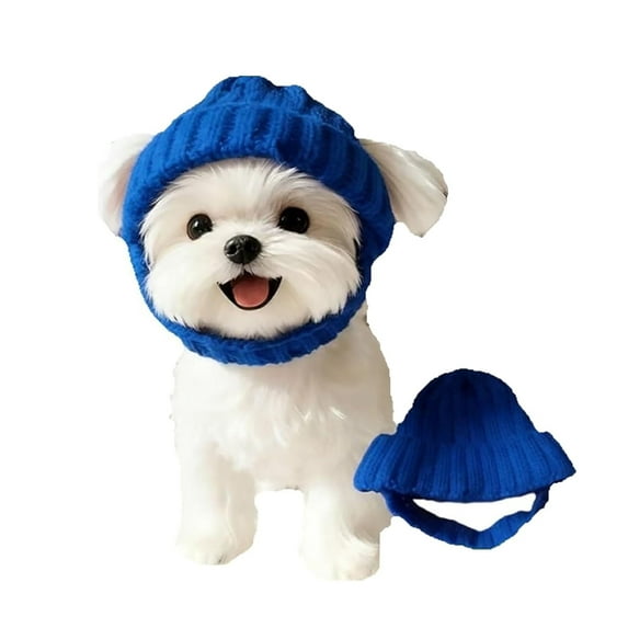 Dog Beanie,Red Knitted Pet Hat,Personalized Winter Warmer Dog Santa Hat ...