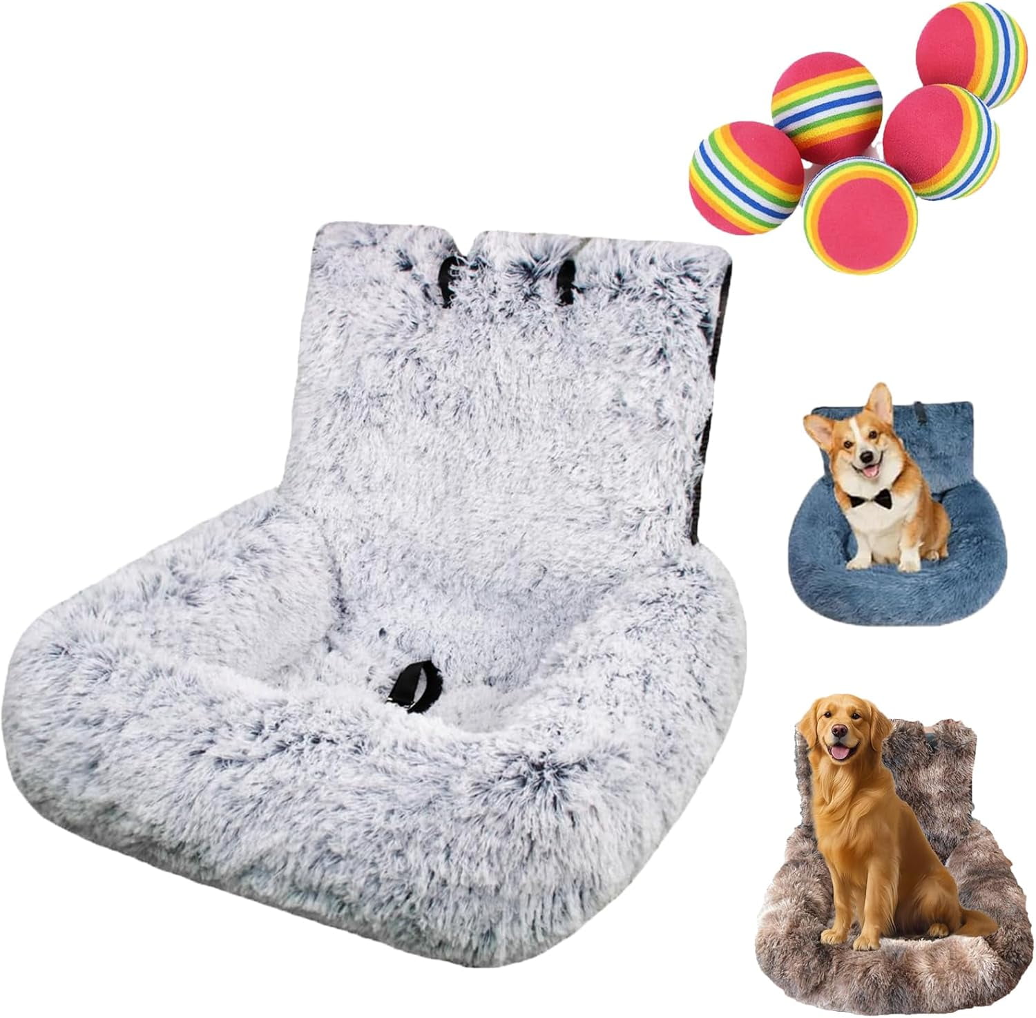 Dog Bed for Car,Pelabarns Cars Seat Dogs Beds,Pelabarnes Protecting ...