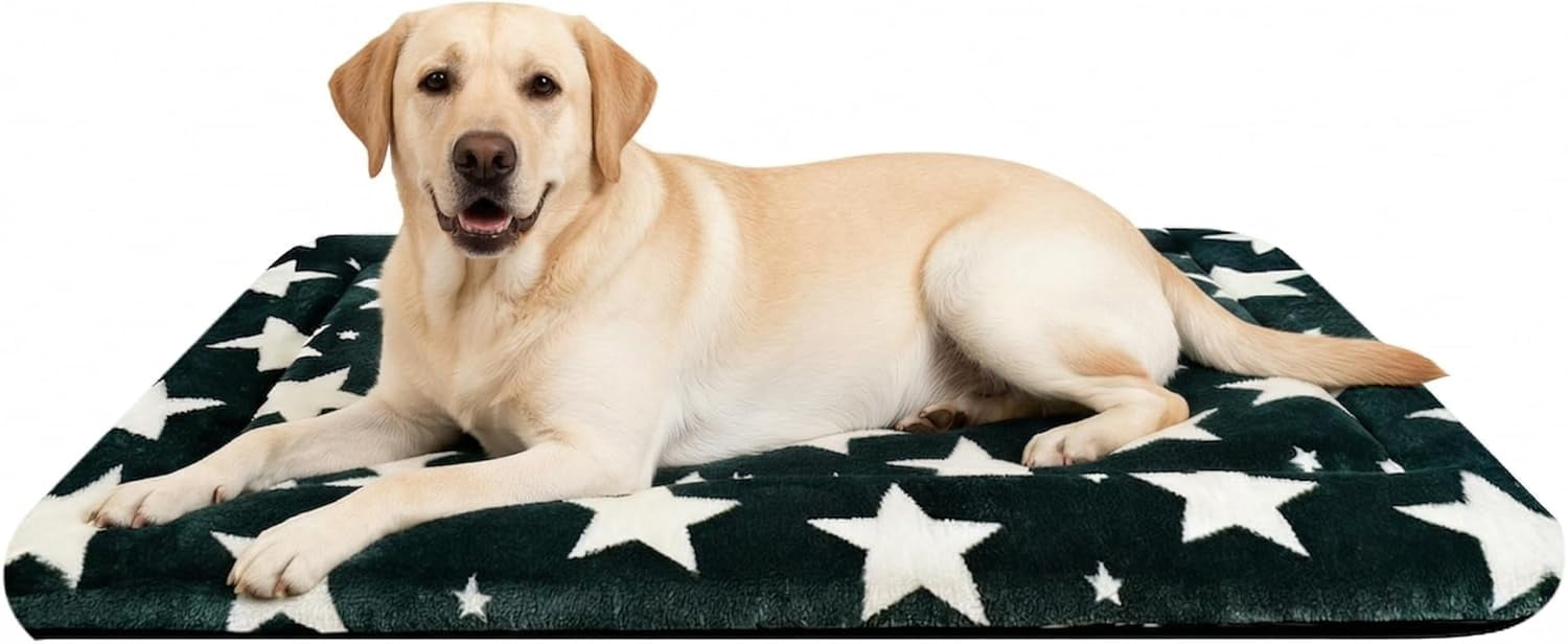 Dog Bed Mat - Reversible Dog Crate Bed Mats, Soft & Breathable Kennel ...