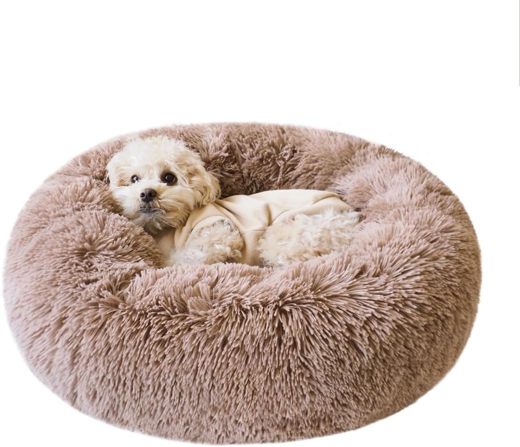 Dog Bed + Removable Cooling mat, Calming Dog Bed Washable Ideal for ...
