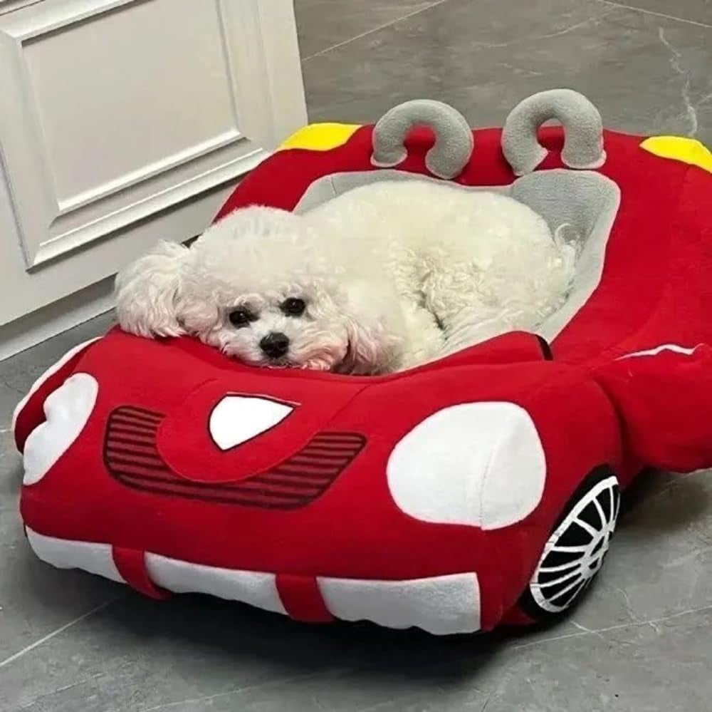 Dog Bed Sports Car Shaped Pet Dog Bed House Chihuahua Yorkie Small Dog ...