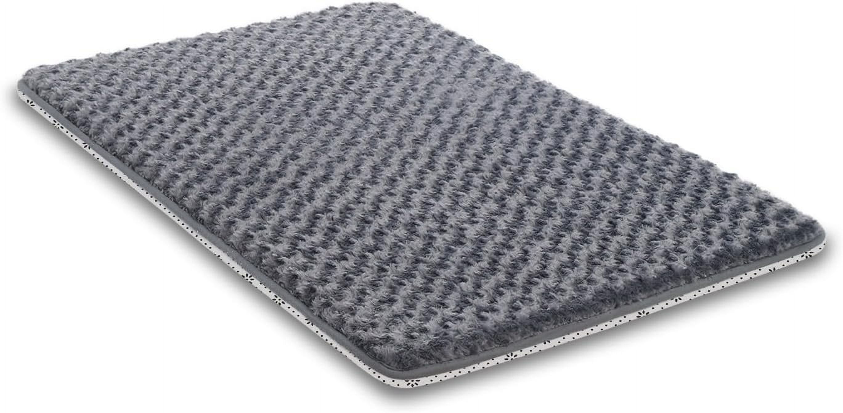 Dog Bed for Crate High Resilience Foam Crate Pad Mat for Medium Dogs ...