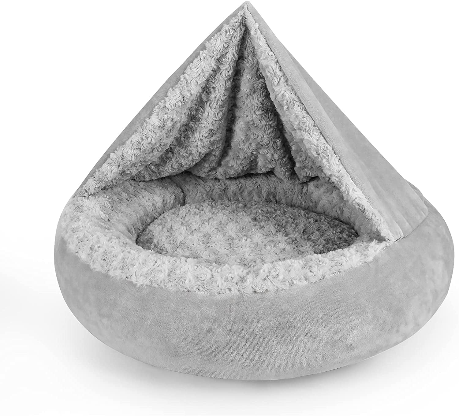 Dog Beds for Small Medium Dogs, Cozy Cuddler Luxury Puppy Pet Bed with ...