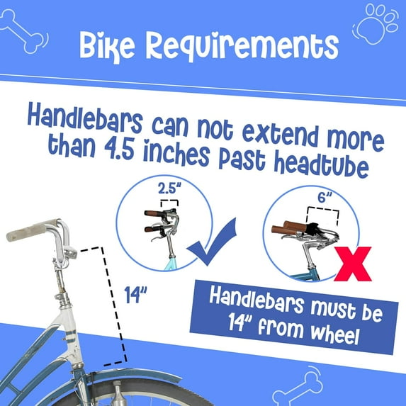 Dog Bike Basket, Mesh Windows, 2 Safety Leashes, Soft Sided, Safe ...