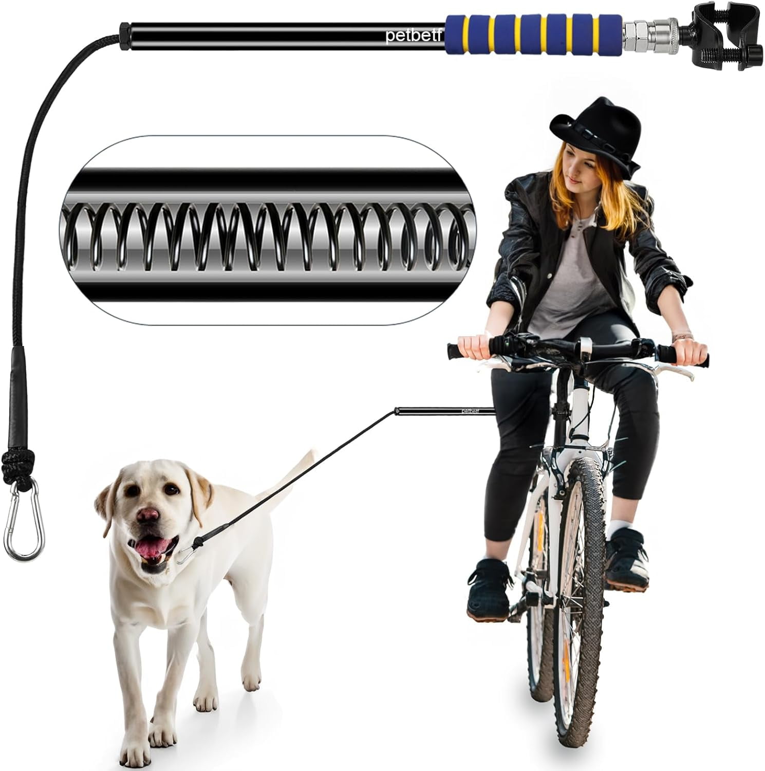 Dog Bike Leash -Dog Hands Free Leas | Attachment | Bike Leash ...