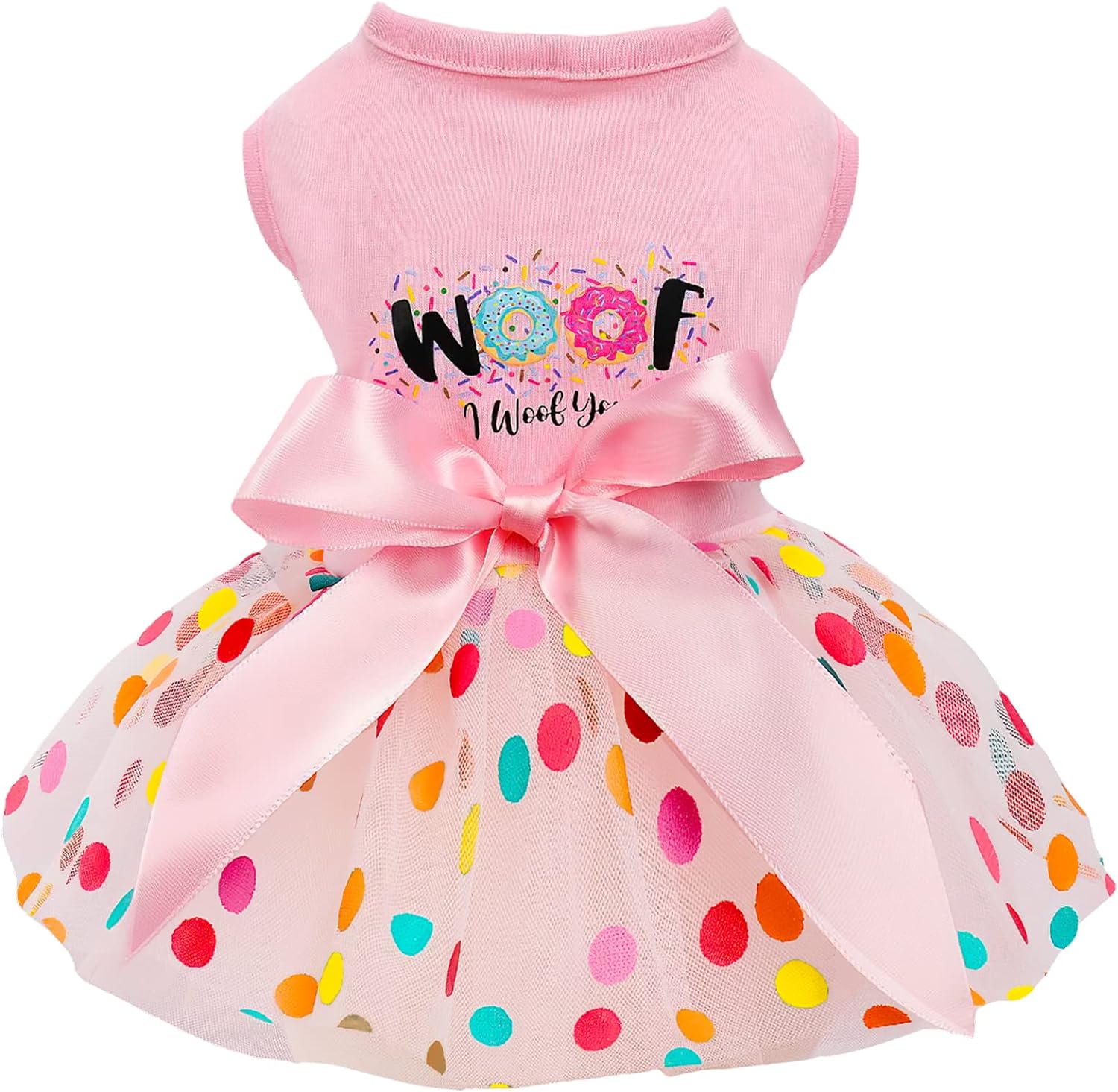 Dog Birthday Dress Spring Dog Clothes for Small Dogs Girl Puppy ...
