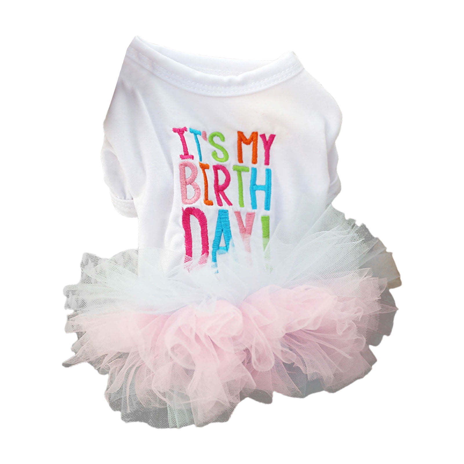 Dog Birthday Dresses, Summer Spring Girl Dog Clothes for Small Dogs ...