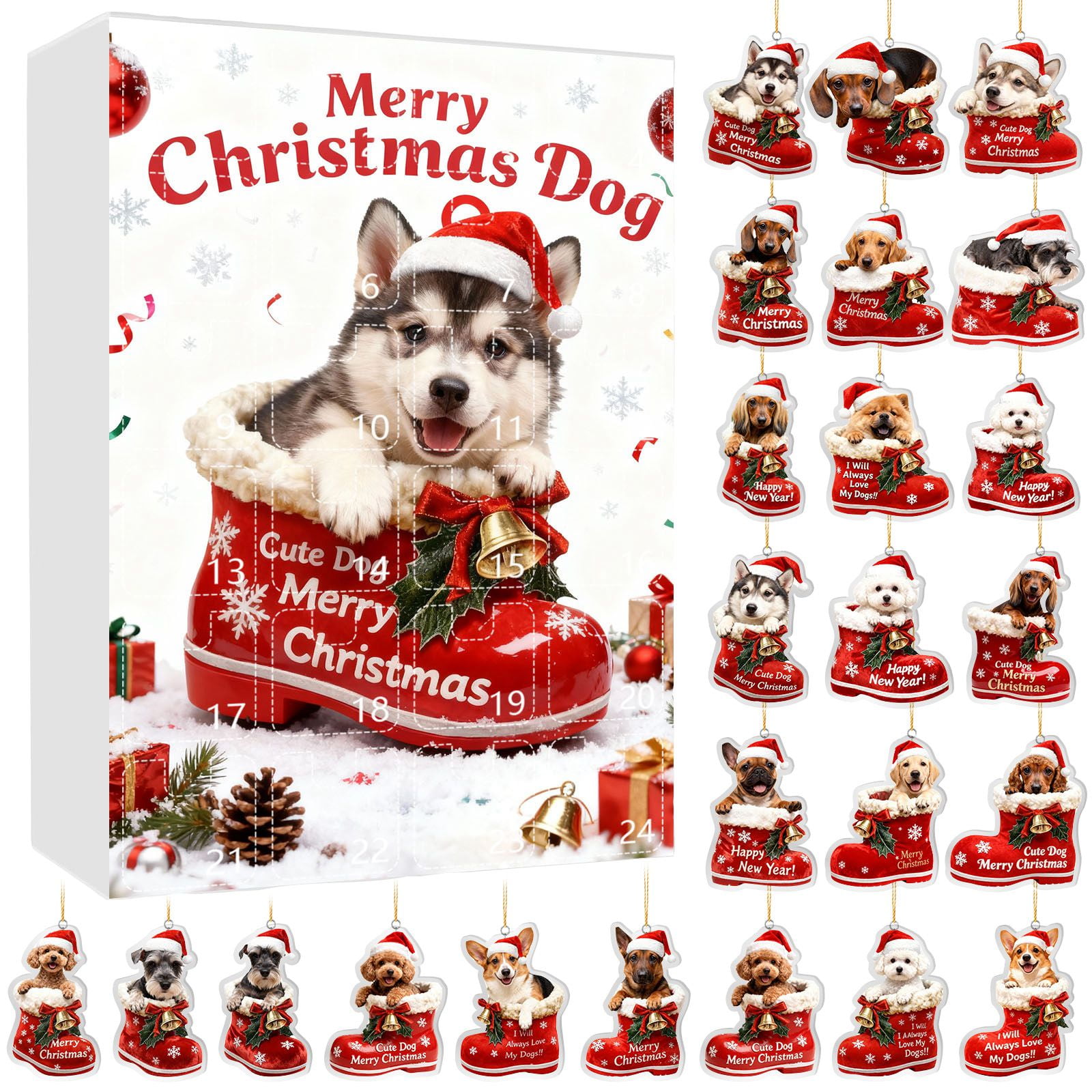 Dog Blind Box Dog Toy Dog Countdown Calendar Dog Advent Calendar Dog ...