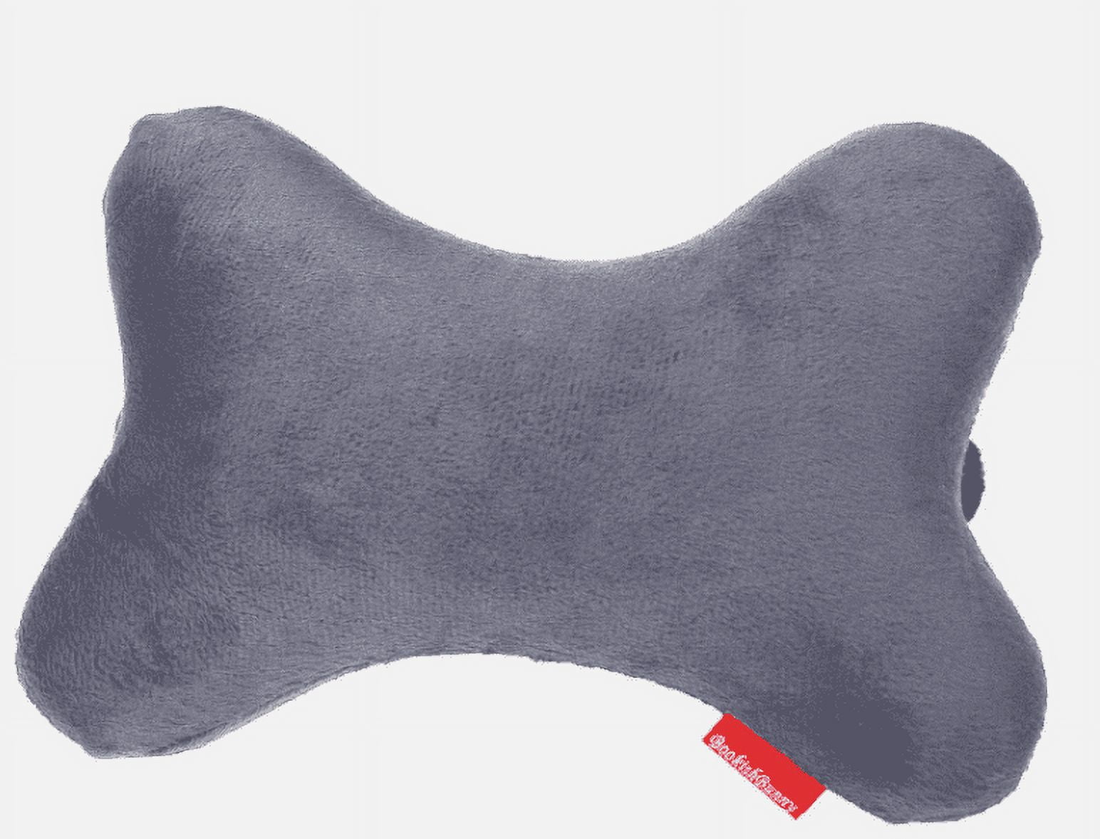 Dog Bone Car Neck Pillow Head Rest Memory Foam Travel Road Trip Posture ...